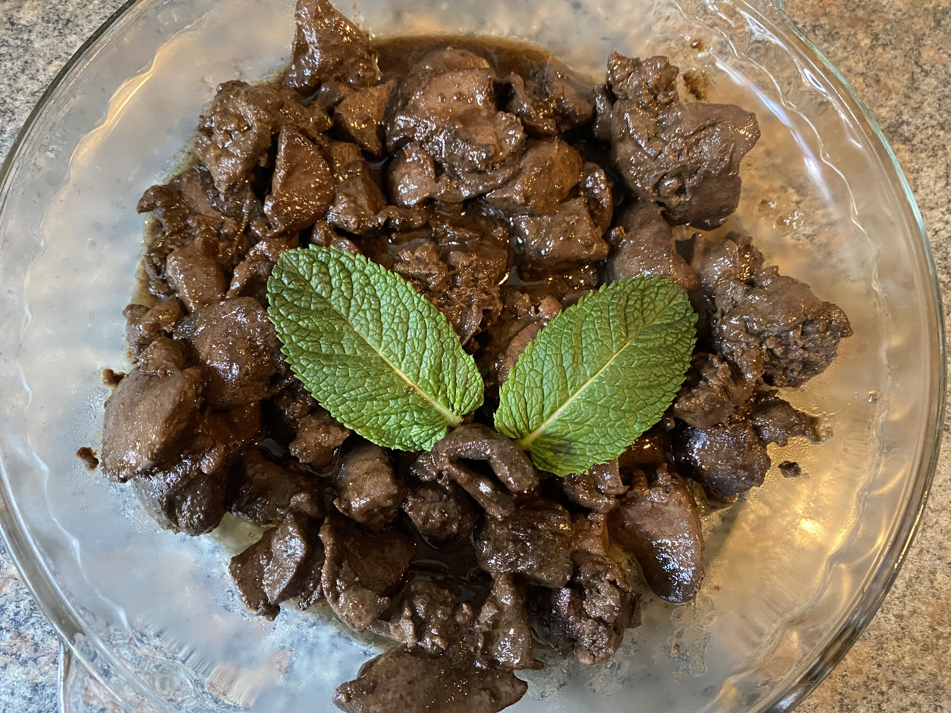 Chicken Livers in Pomegranate Molasses | Culinae Mundi