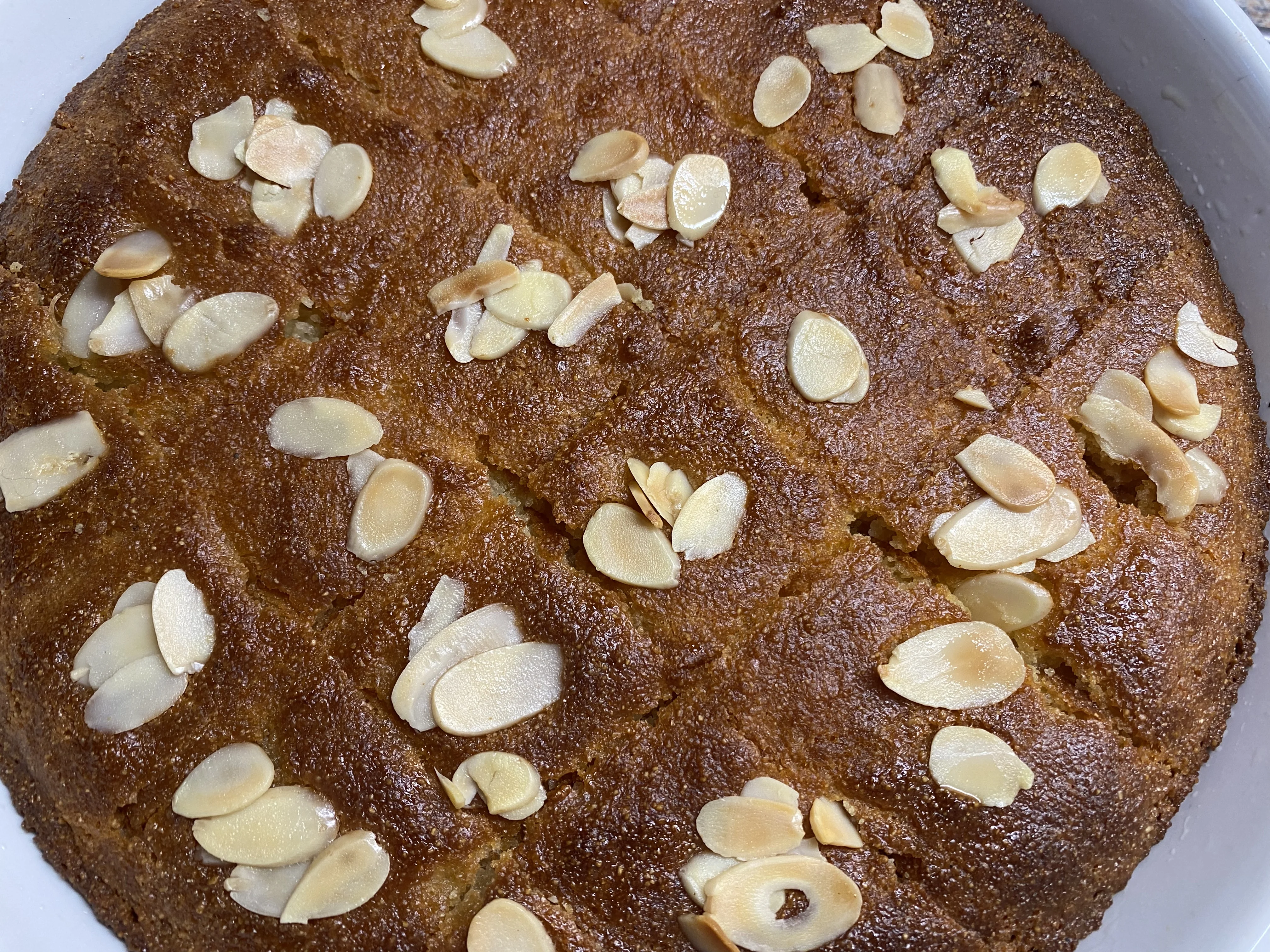 Namoura - Lebanese Semolina Cake | Culinae Mundi
