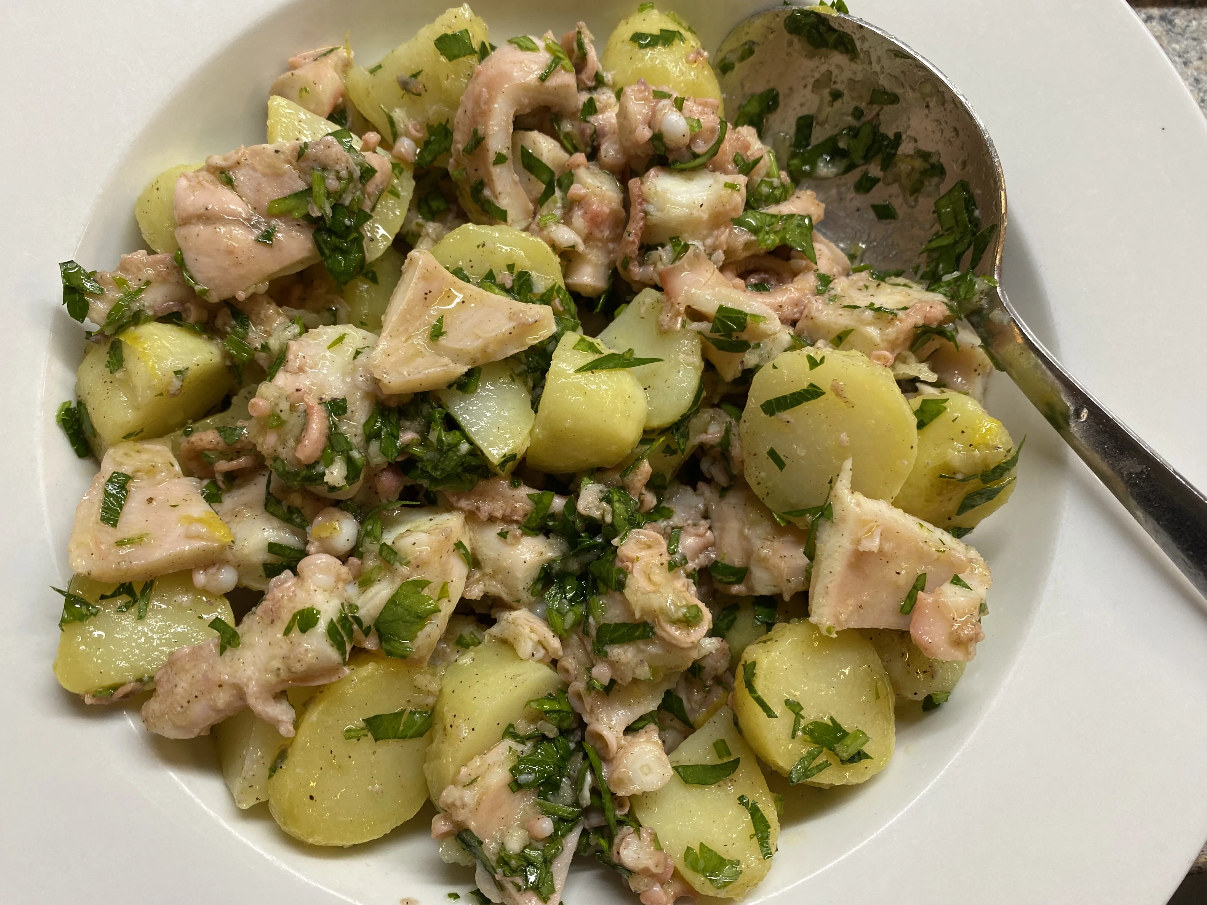 Octopus and Potato Salad | Culinae Mundi