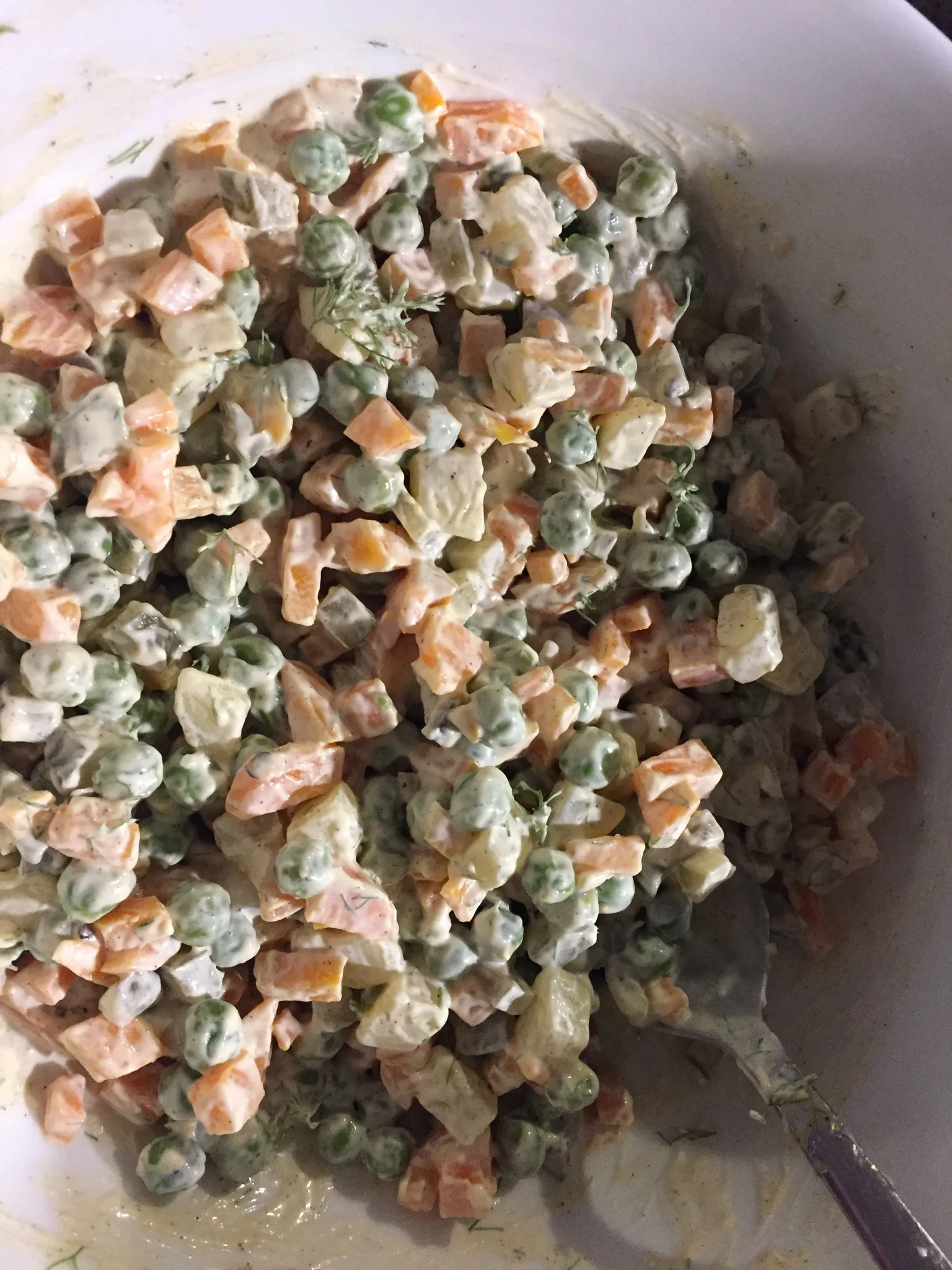 Russian Salad (also known as Olivier Salad) | Culinae Mundi
