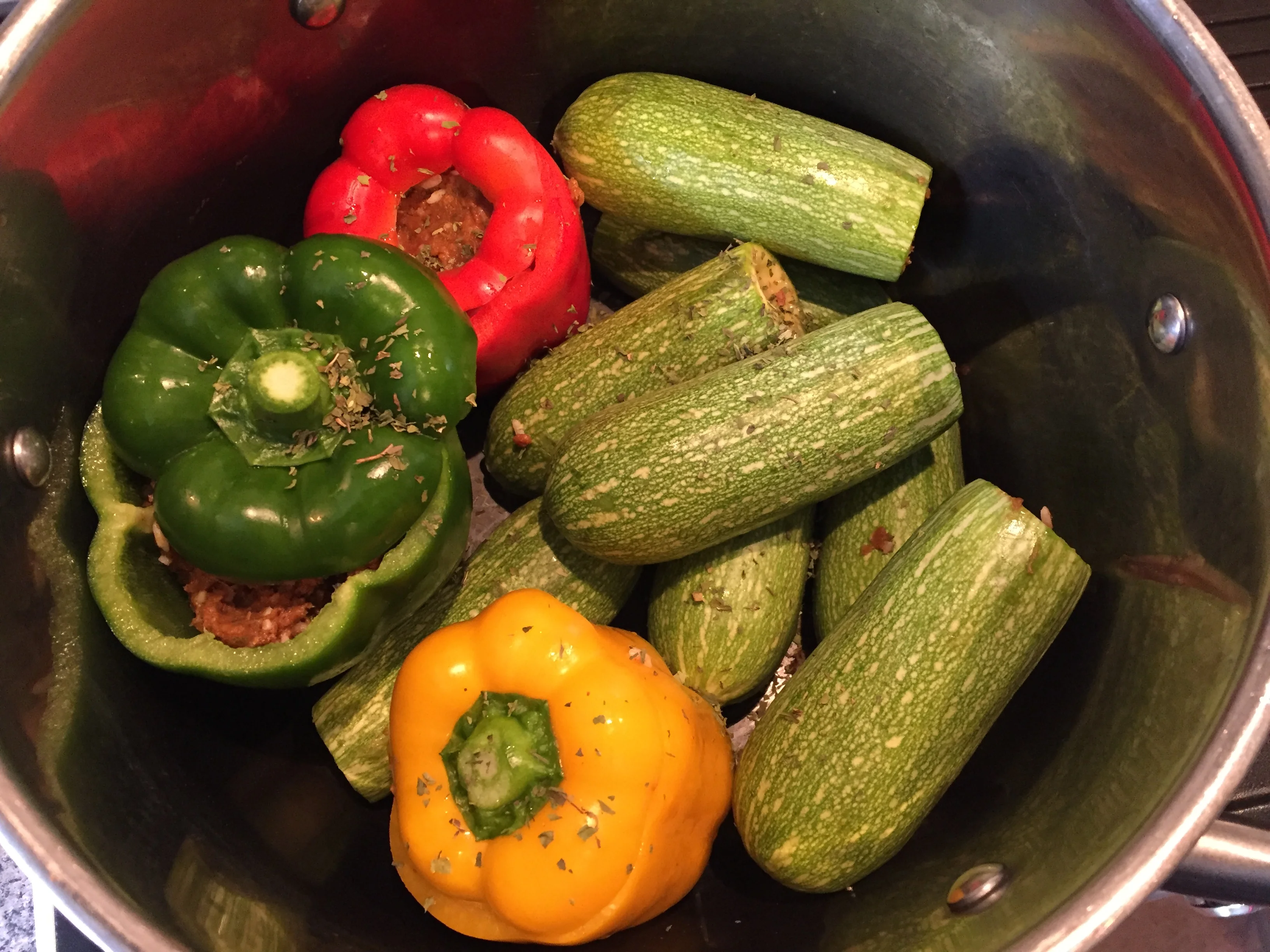 Stuffed Courgettes, Aubergines and Peppers | Culinae Mundi